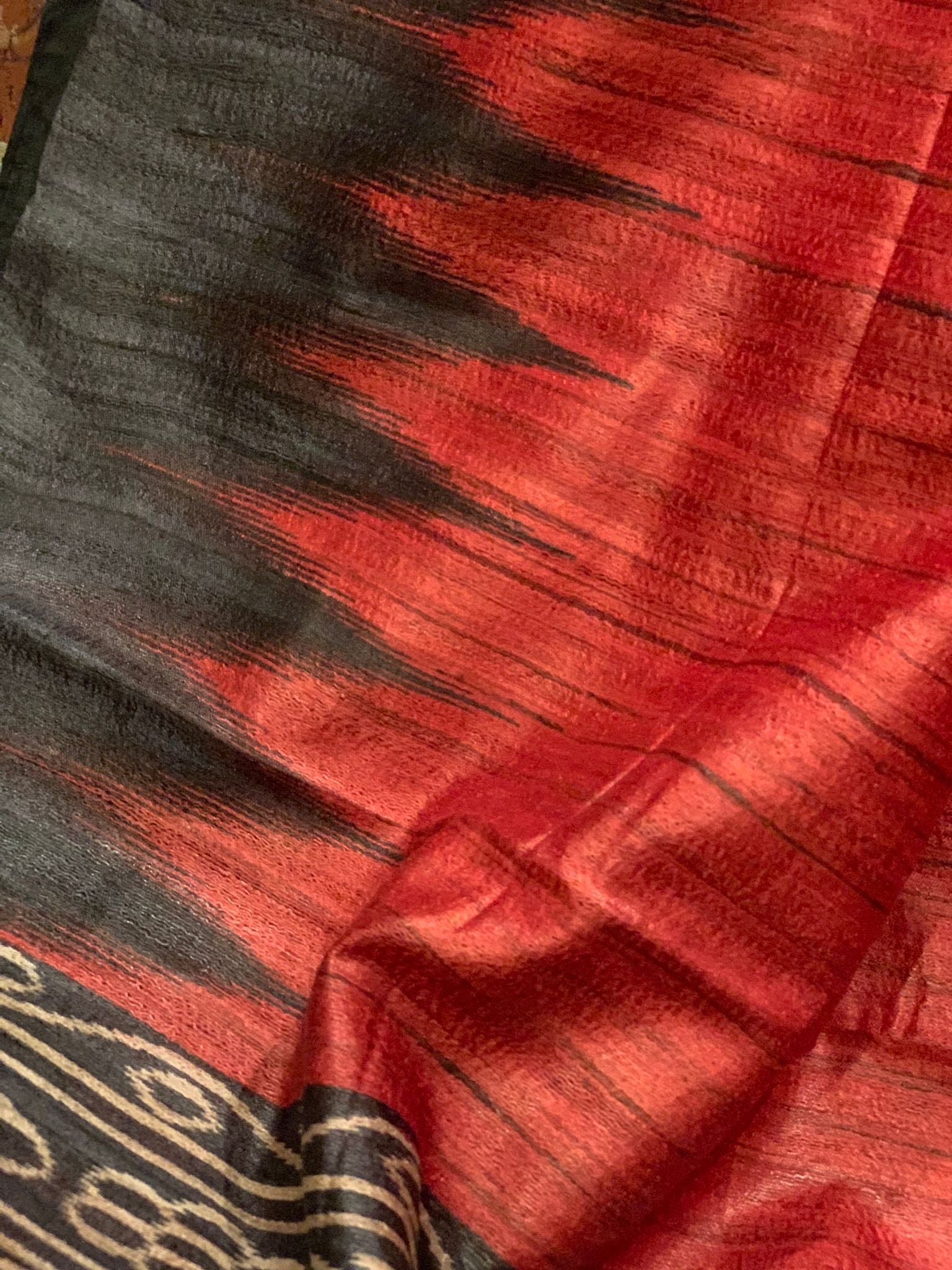 Ikkat Silk Temple Border– Tondra's